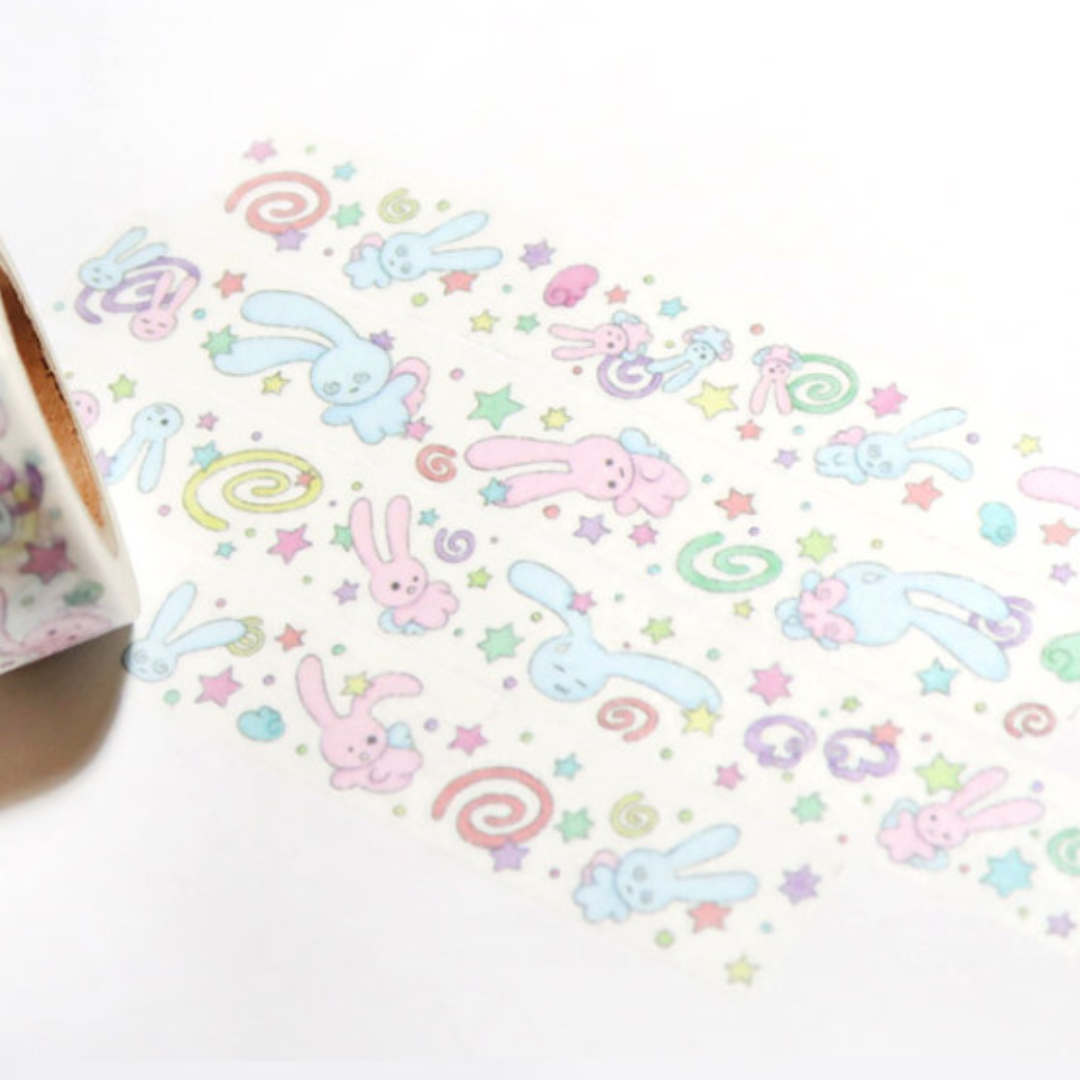 ST2KRS Awkward Rabbit Masking Tape – AsterliaStudio By Sonya